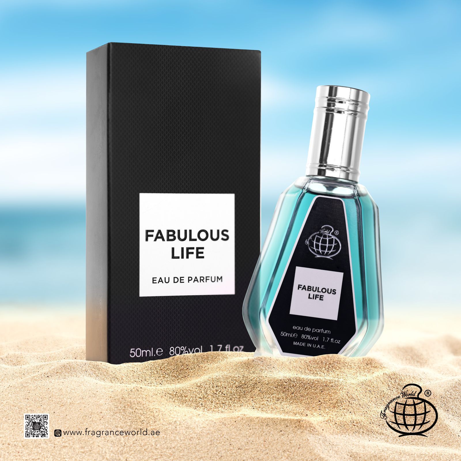 Eau de Parfum Fragrance World, Fabulous Life, Unisex, 50 ml - Arabian ...