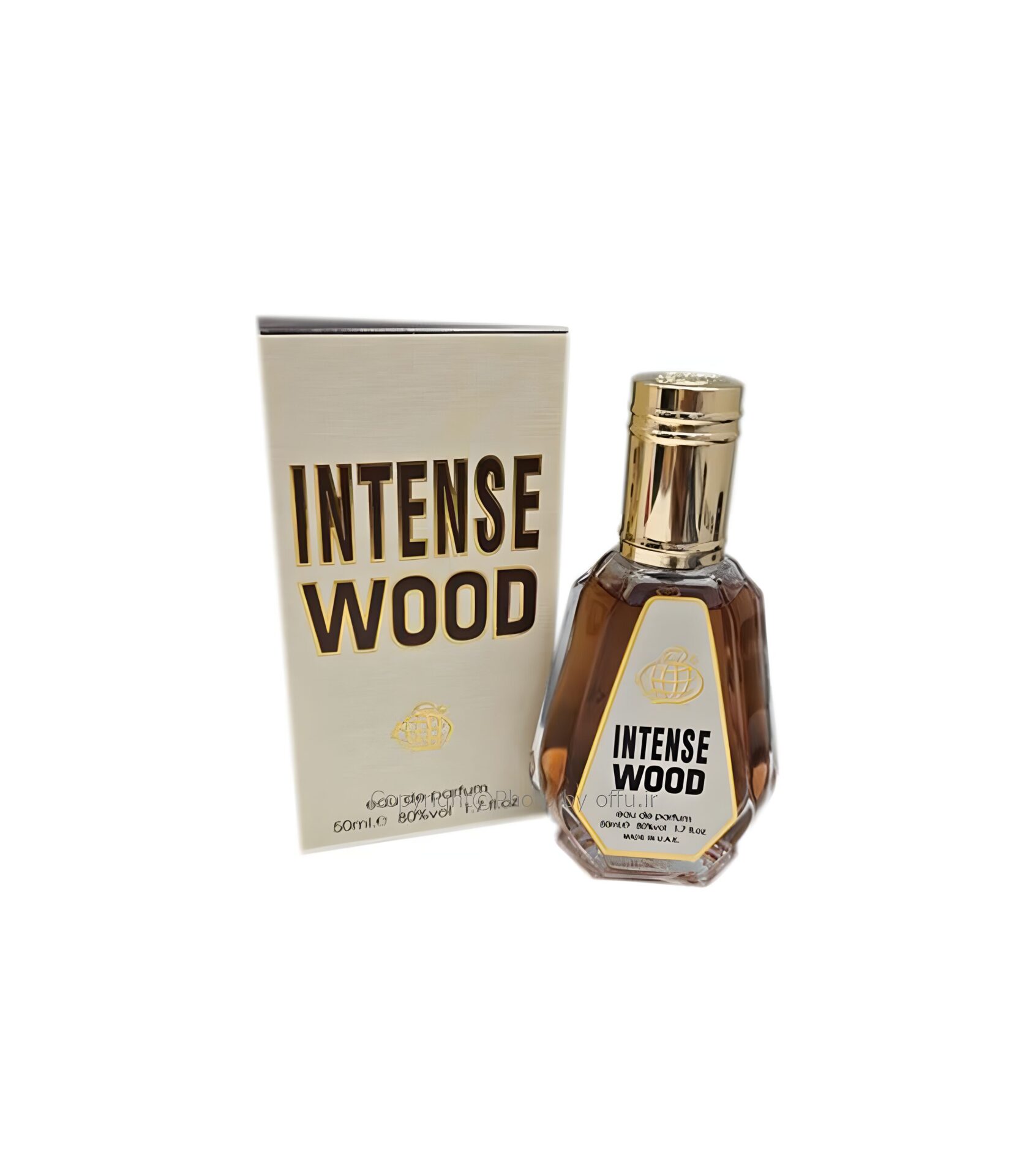 Eau de Parfum Fragrance World, Intense Wood, Men, 50 ml - Arabian Scents