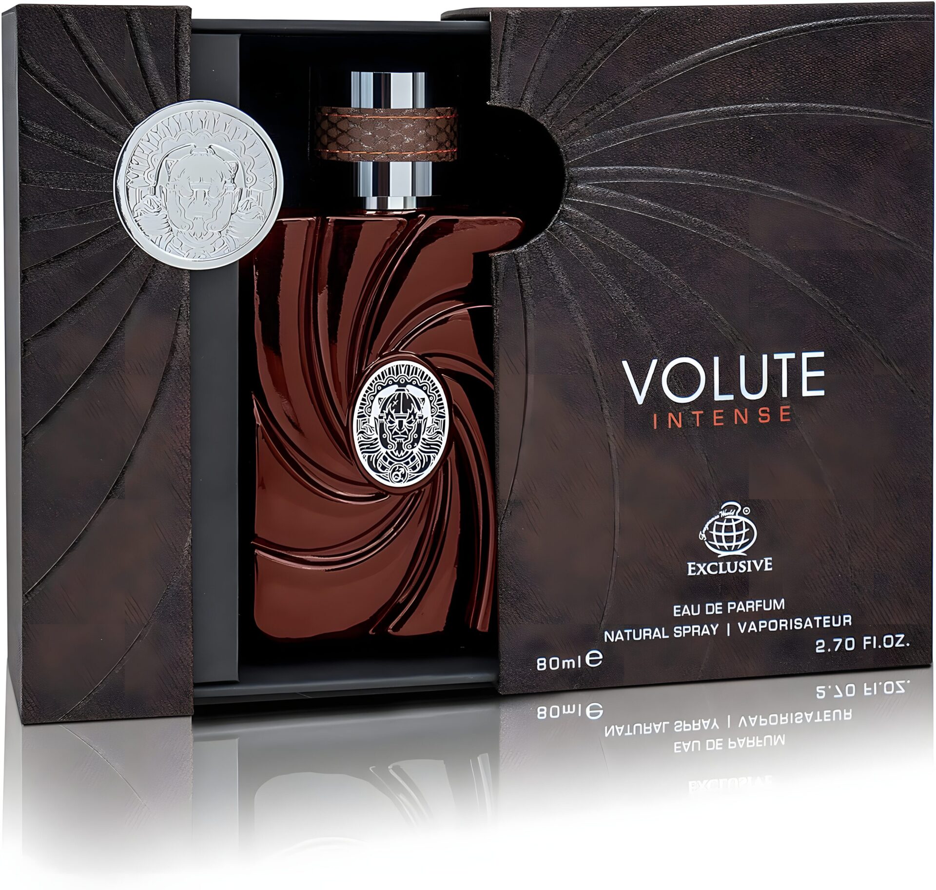 Eau de Parfum Fragrance World, Volute Intense, Men, 80 ml - Arabian Scents