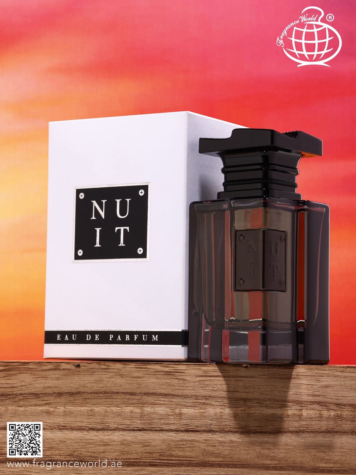 Eau de Parfum Nuit by Fragrance World, Men, 100 ml - Arabian Scents