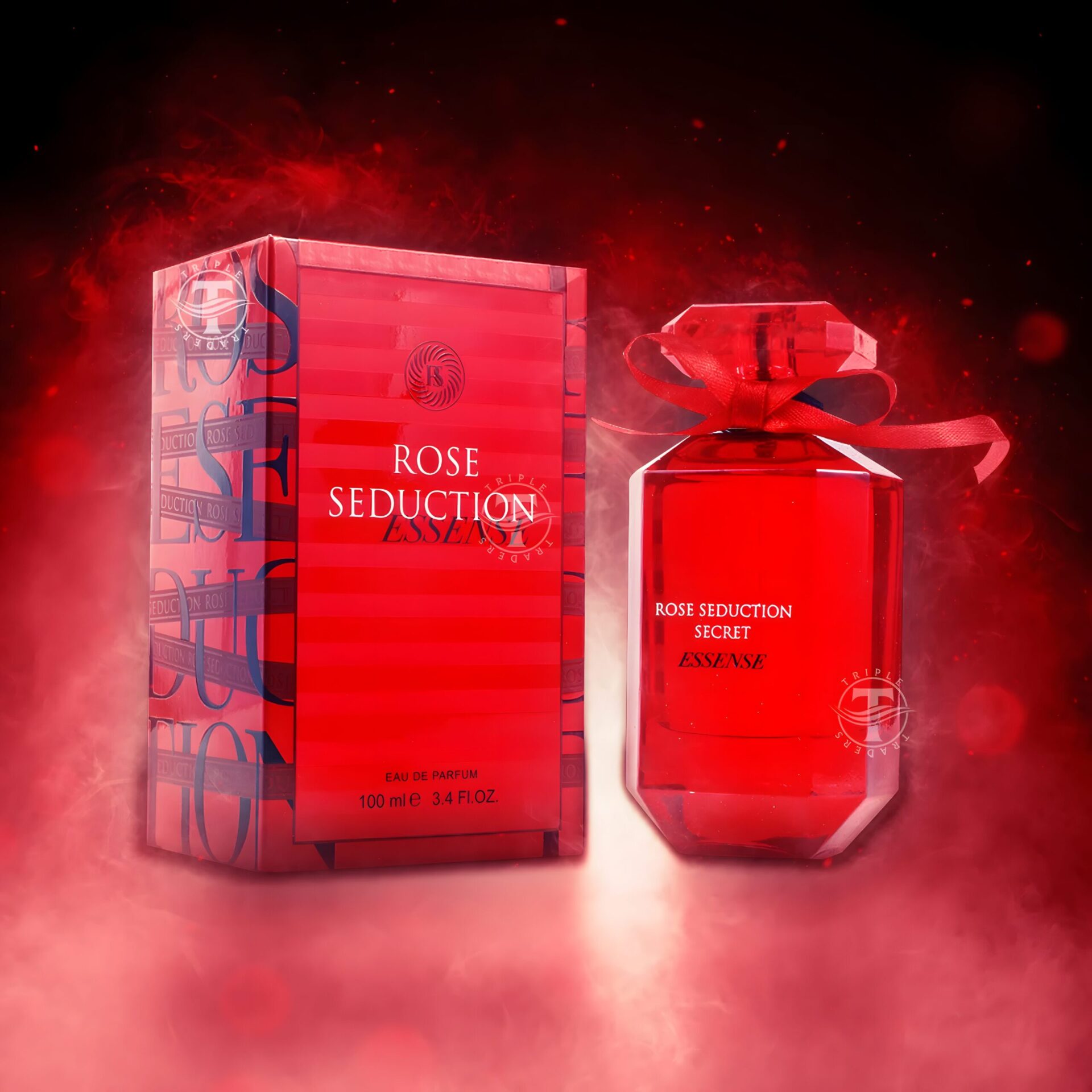 Eau de Parfum Rose Seduction Secret Essense by Fragrance World, Women ...