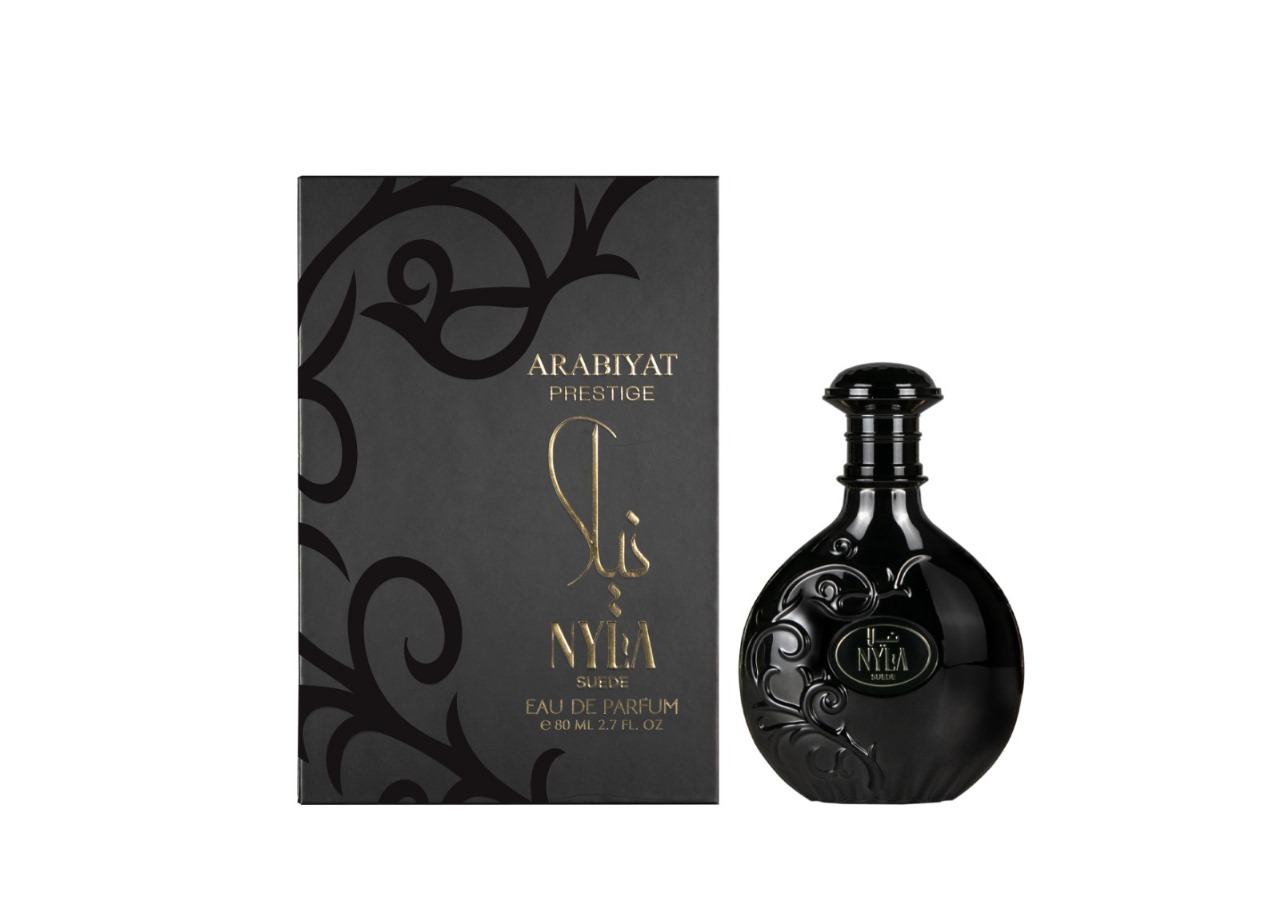 Eau de Parfum Arabiyat Prestige Nyla Suede, Women, 80 ml - Arabian Scents
