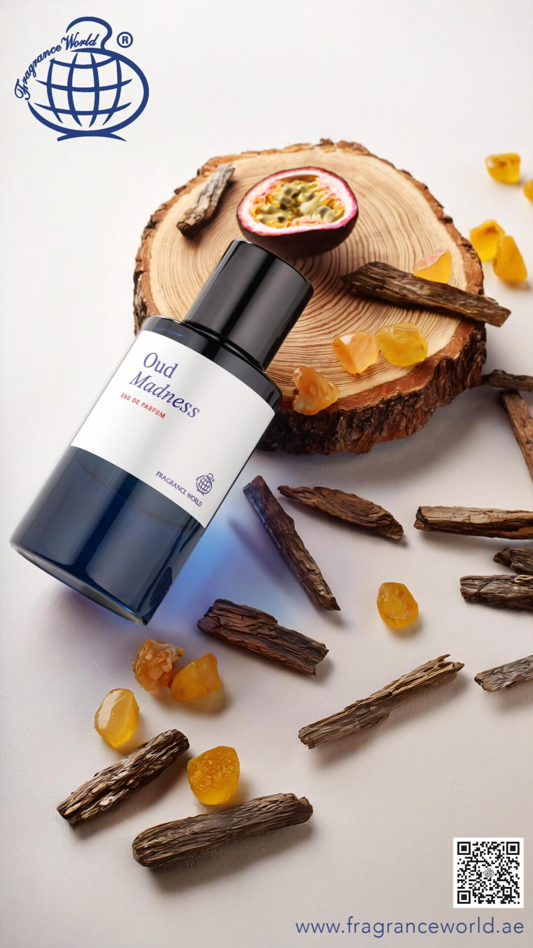 Eau de Parfum Oud Madness by Fragrance World, Unisex, 60 ml - Arabian ...