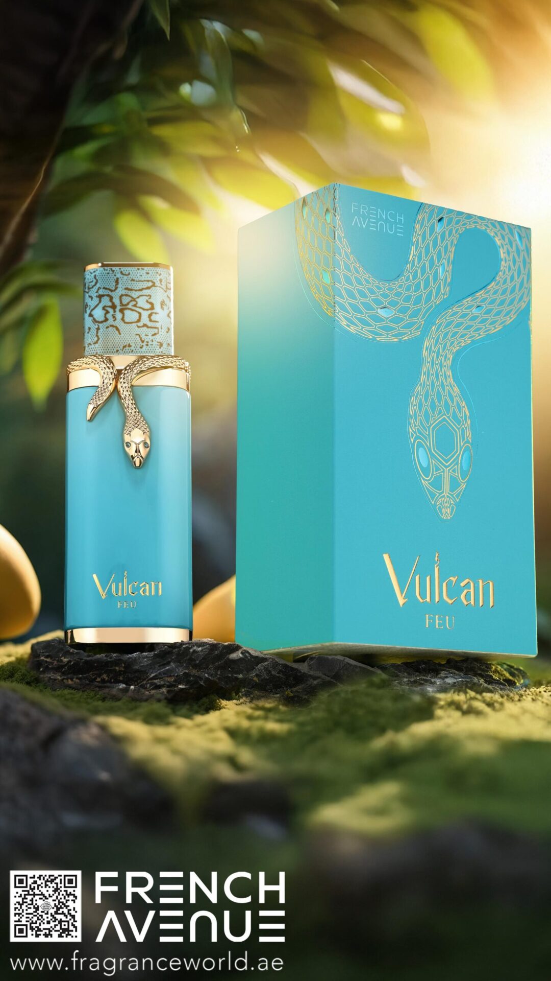 Eau de Parfum Vulcan Feu by French Avenue, Unisex, 100 ml - Arabian Scents