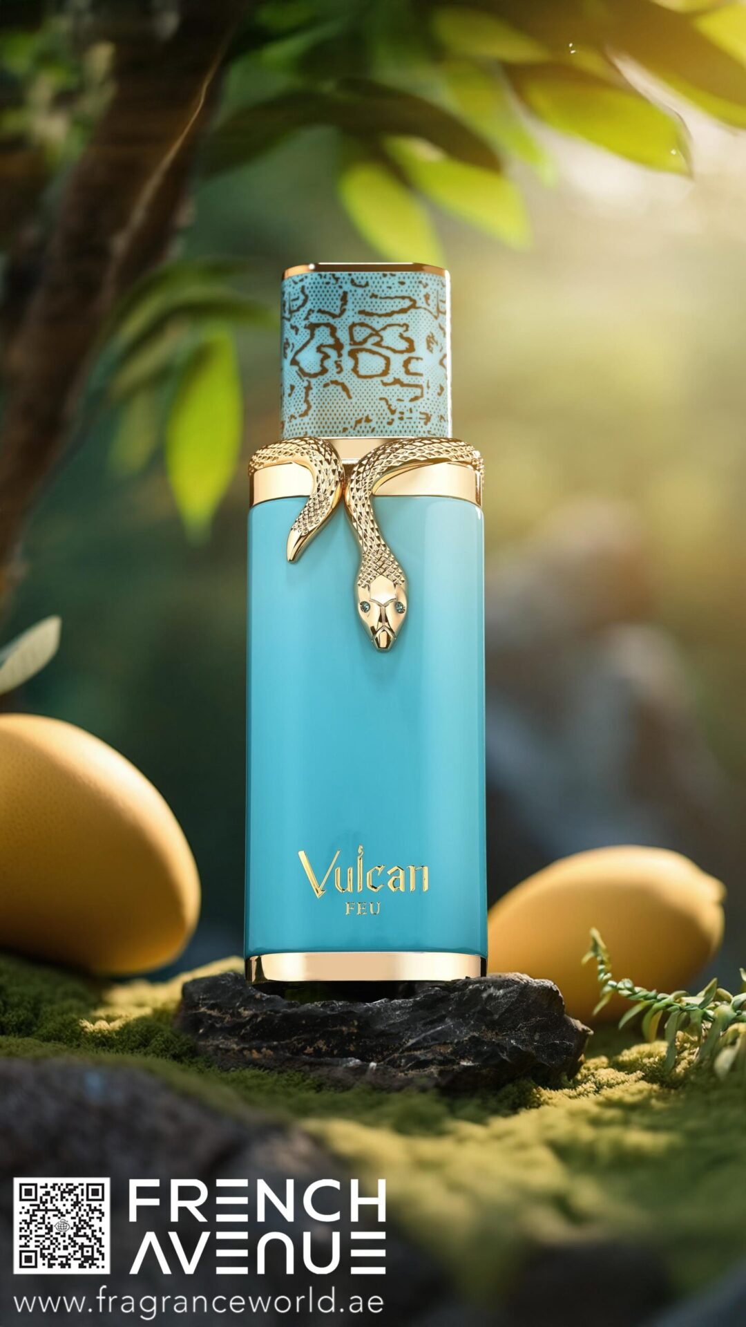 Eau de Parfum Vulcan Feu by French Avenue, Unisex, 100 ml - Arabian Scents