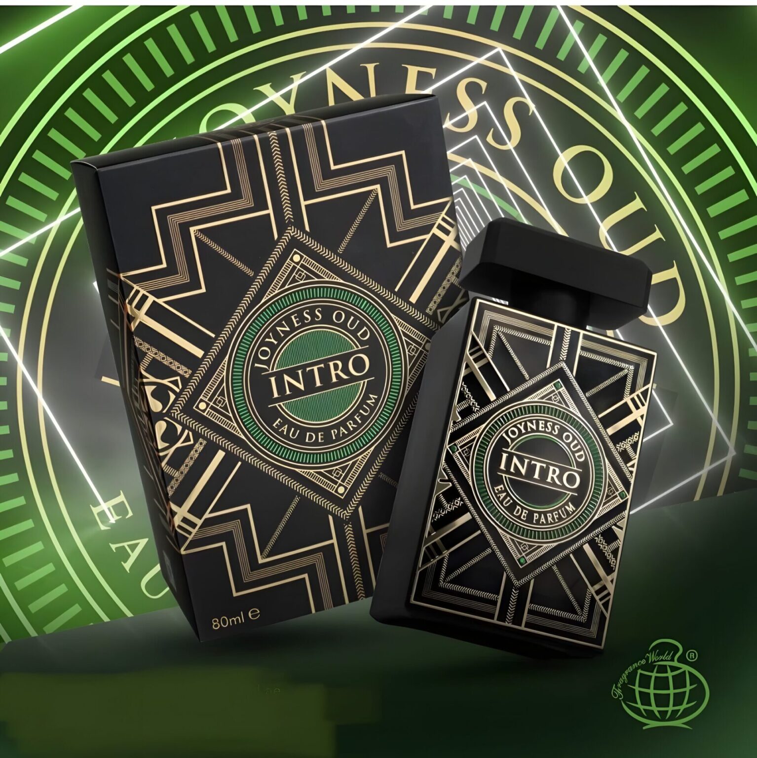 Eau de Parfum Intro Joyness Oud by Fragrance World, Unisex, 80 ml ...