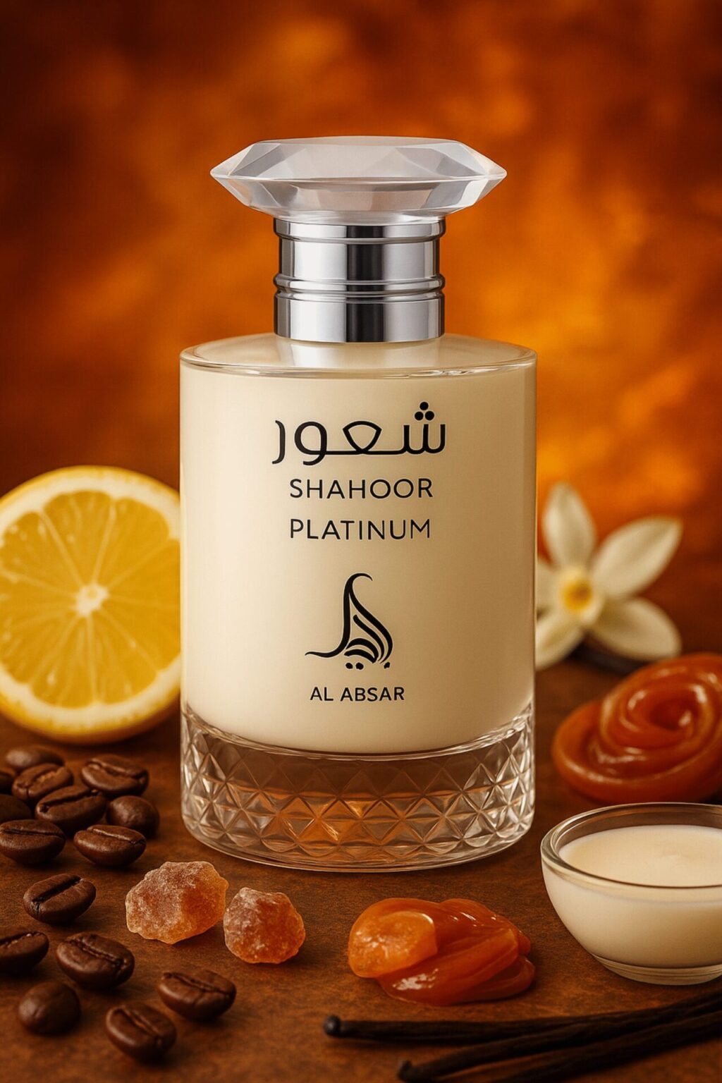 Eau de Parfum Al Absar Shahoor Platinum, Unisex, 100 ml - Arabian Scents